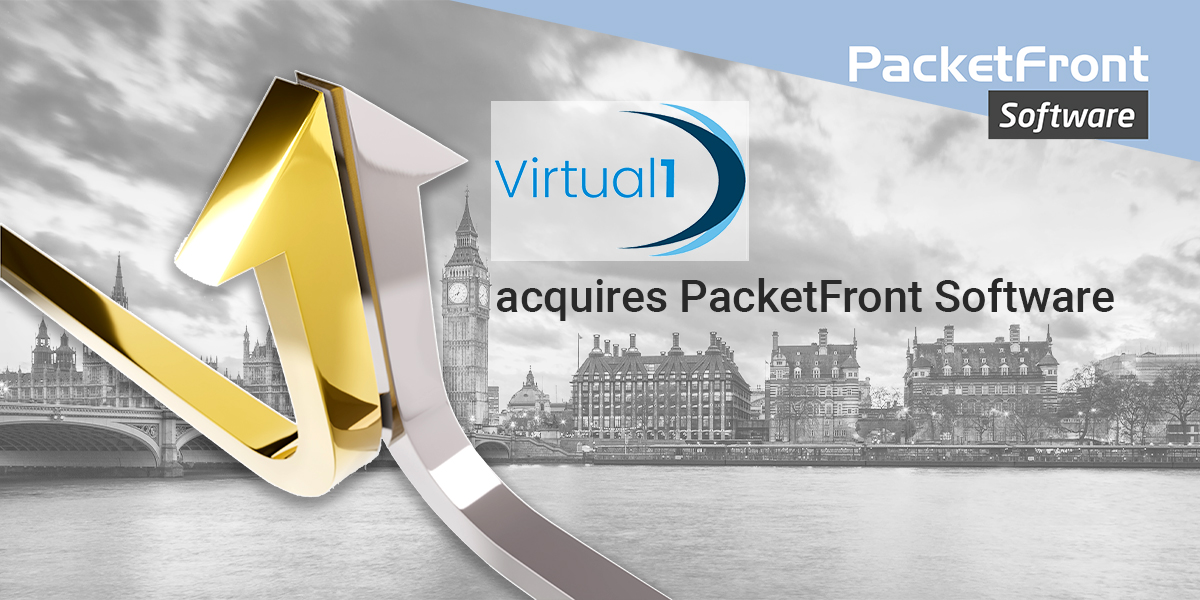 Virtual1 acquires PacketFront the network orchestration software company - PacketFront Software